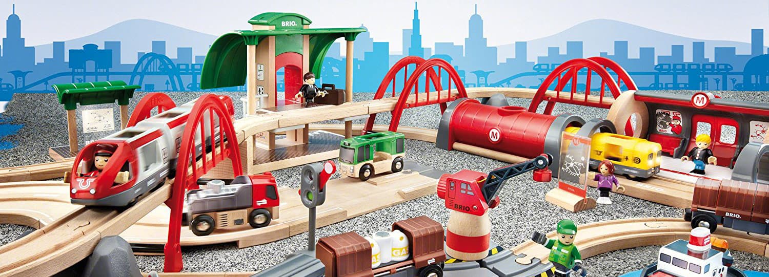BRIO Holzeisenbahn Sets - Alles in einem großen Paket!